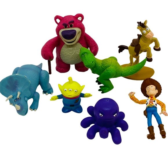Pixas | Toys | Disneys Pixar Toy Story 3 Figurines Set Of 7 Characters ...